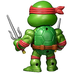 Jada Toys "Teenage Mutant Ninja Turtles 4"" Raphael Die-cast Figure, Toys for Kids and Adults, red