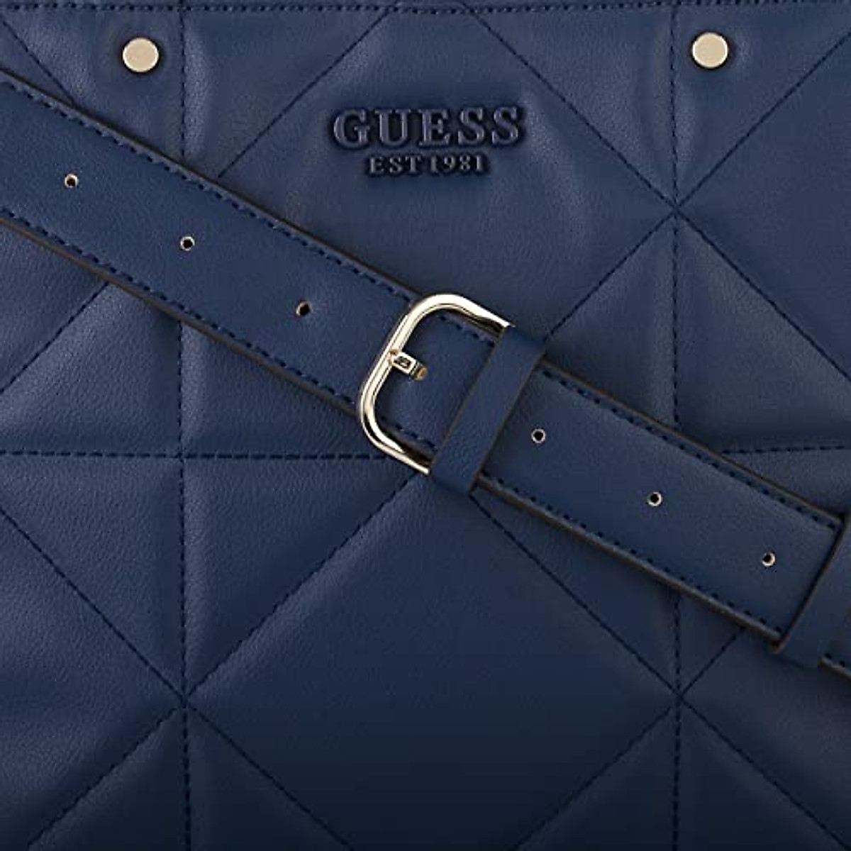 GUESS Ellery Girlfriend Satchel Midnight One Size