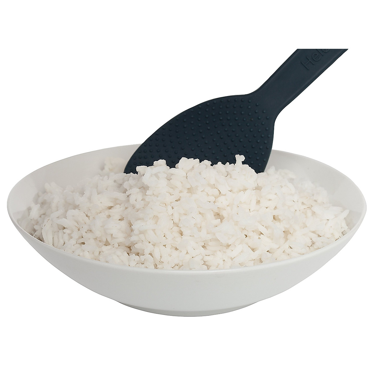 Helen's Asian Kitchen 97113 Never-Stick Rice Paddle 8.5-Inch Heat-Resistant Silicone