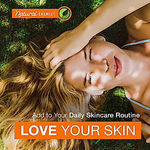 Natural Chemist Vitamin C & Collagen Daily Face Moisturizer - Firming, Reduces Fine Lines & Wrinkles, Skin Brightening Day Cream - Cruelty Free Korean Skin Care For All Skin Types - 1.69 Fl. oz.