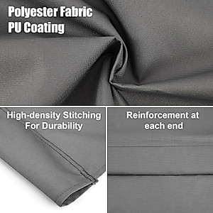 EHRGK Patio Swing Seat Cover Replacement,Outdoor Porch Swing Cushion Covers,Waterproof Swing Cover Chair Bench Replacement Cover for 3 Seat Outdoor Garden Yard Swing Chair