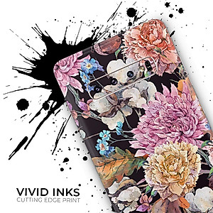DesignSkinz Summer Watercolor Floral v1 Protective Vinyl Decal Wrap Skin Cover Compatible with The Samsung Galaxy S20 (Screen Trim & Back Glass Skin)