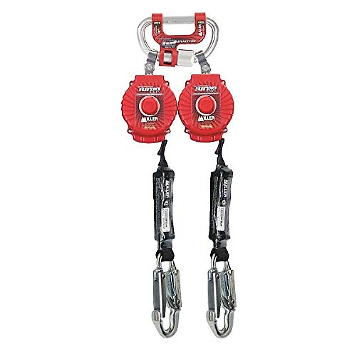 Fall Limiter, 6 ft, 400 lb. Weight Capacity, Red
