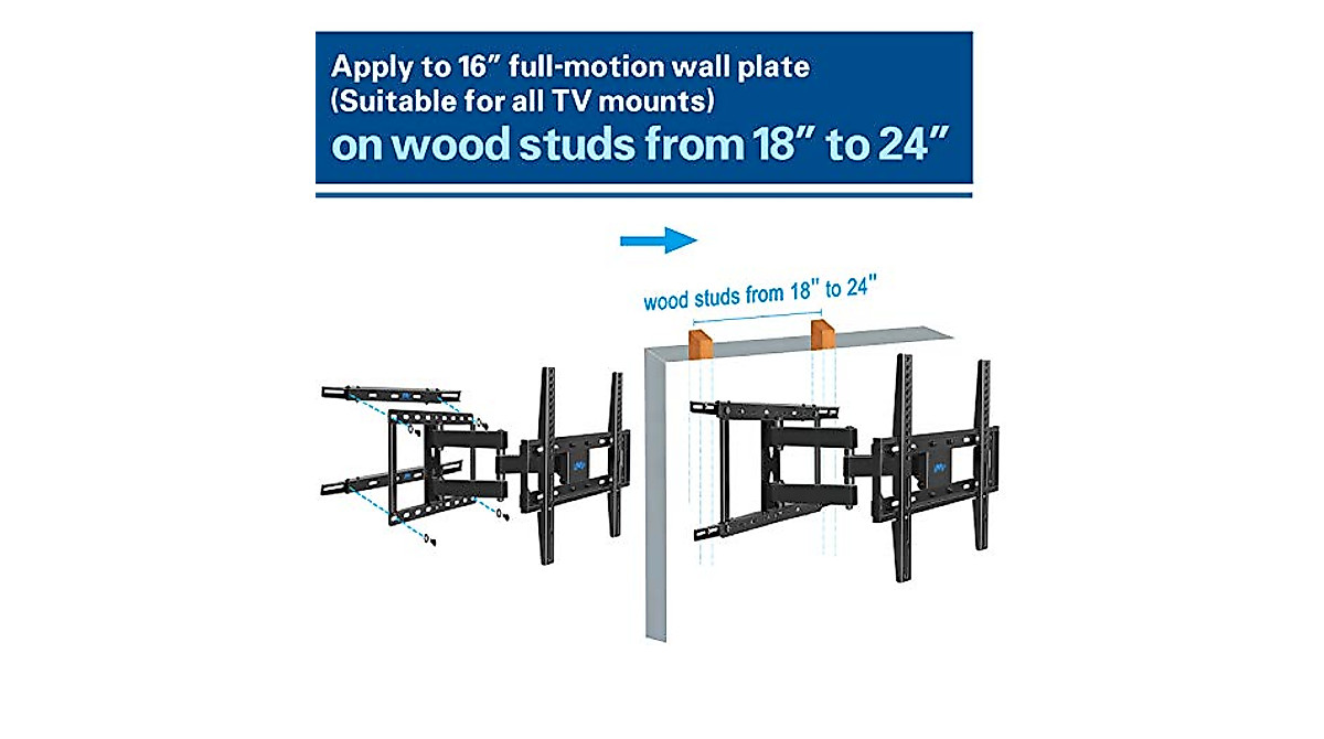 MD5231 TV Wall Mount: Secure & Low Profile Solution
