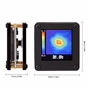 Jorzer Thermal Imager Thermograph Camera Temperature AMG8833 IR Infrared Thermal Imaging Camera Infrared Thermometers