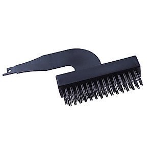 Gazechimp Reciprocating Saw Attachment Electric Cleaning Shovel Wire Brush Reciprocating Brush, Steel Brush