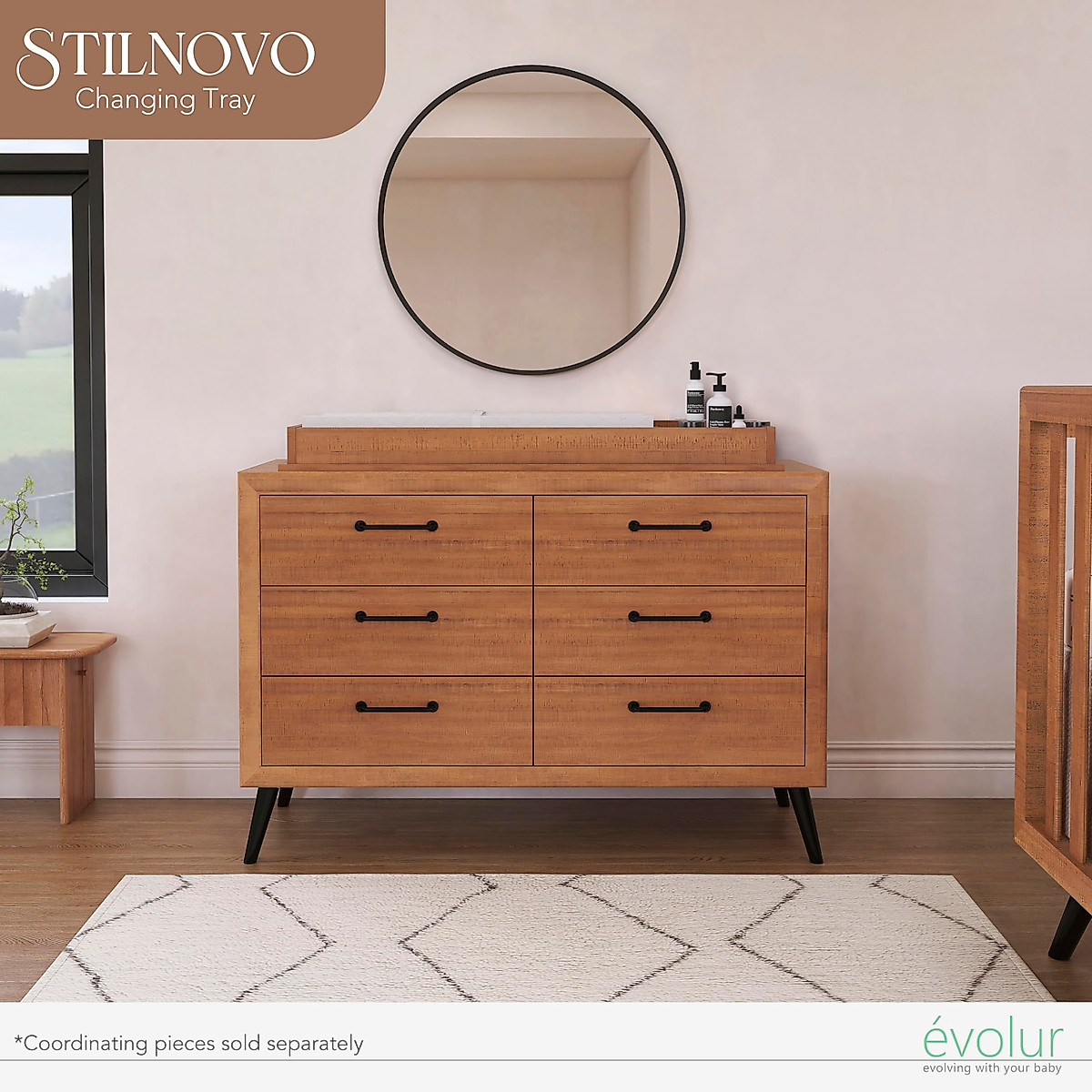 Evolur Stilnovo I Changing Tray I Full Assembly I Lasting Quality