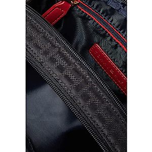 Tommy Hilfiger Cynthia - Camera Crossbody - Square Monogram Jacquard Black Tonal One Size