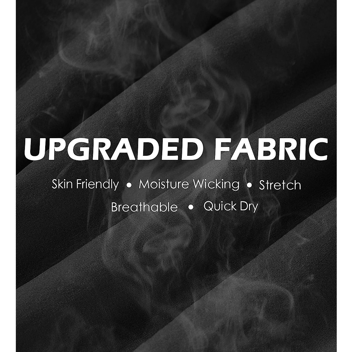 Aolesy Men's Gym Shorts 5 Inch Quick Dry Workout Running Shorts with Zipper Pockets Lightweight Sports Athletic Shorts for Men Black