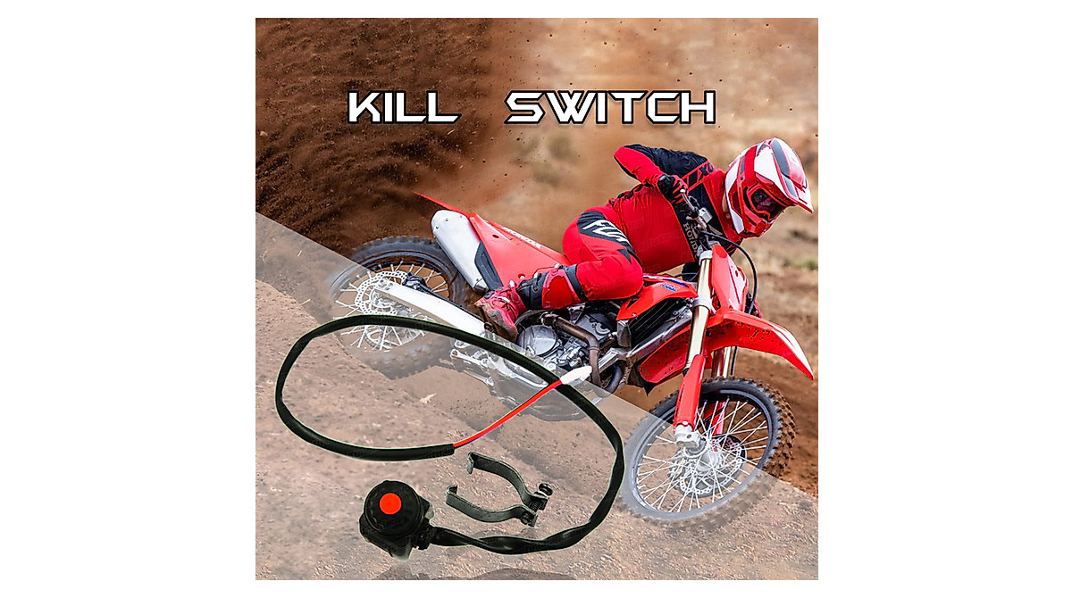 Universal Handlebar Kill Switch for Motorcycles and ATVs