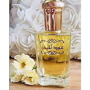 Rasasi Mukhallat Oudh Al Mubakhar Eau De Parfum Spray, 3.4 Ounce (Unisex)