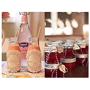 Twine String,328 Feet Christmas Twines White Rope with Gold Wire Bakers String Rope Craft Making Knitting Butchers Twine DIY Wedding Decor Supply String Rope