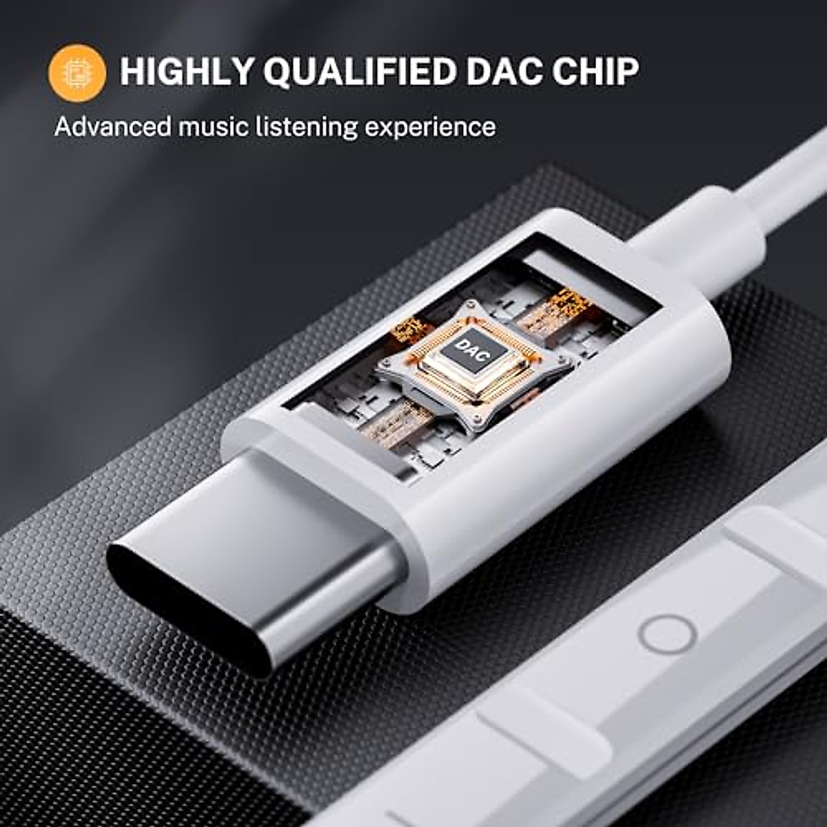 USB C Headphones, Type C Earbuds for iPhone 15/15 Pro/ 15 Pro Max Samsung S24 Headphones with Microphone Noise Isolation Stereo Wired Earphones for Samsung Galaxy S22 S23 Ultra Pixel 7a 8 Android