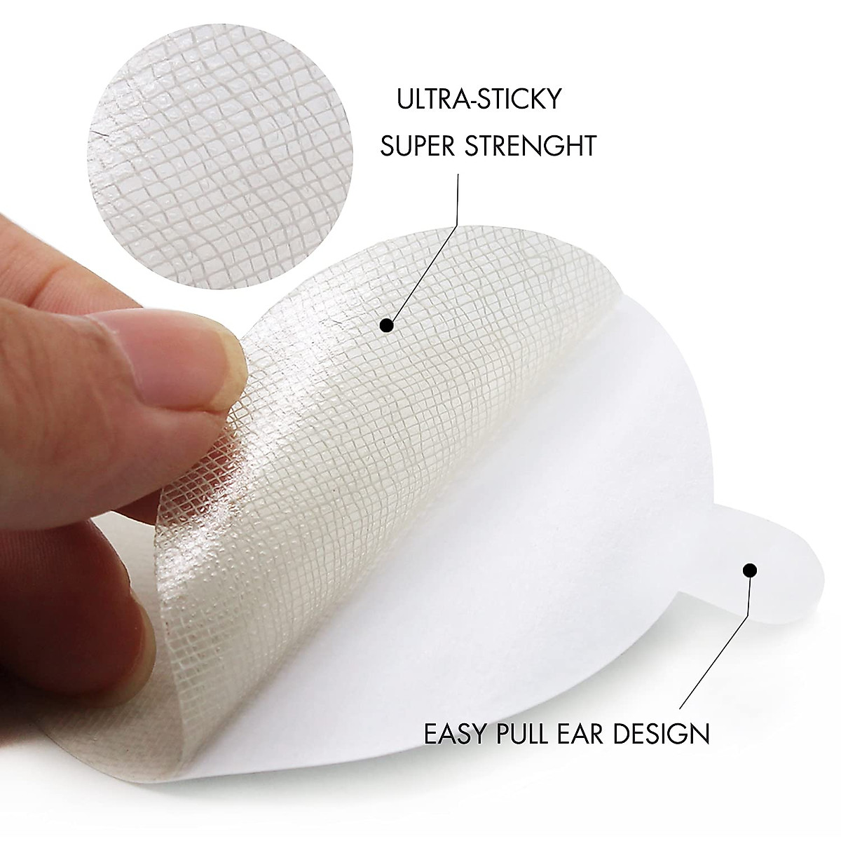 Wellgo 30 pcs Self-Adhesive Vinyl Pool Patch Repair Kit for Swimming Pools & Any Inflatable Products (2.5x2.5 inch)