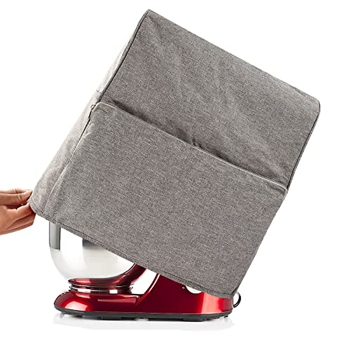 Kitchen Aid Mixer Cover,Kitchen Stand Mixer Cover Compatible with KitchenAid Tilt Head 4.5-5 Quart,Kitchenaid Covers Attachments With Pocket,Cover For Kitchen Aid Mixer,Kitchen Aid Mixer Accessories