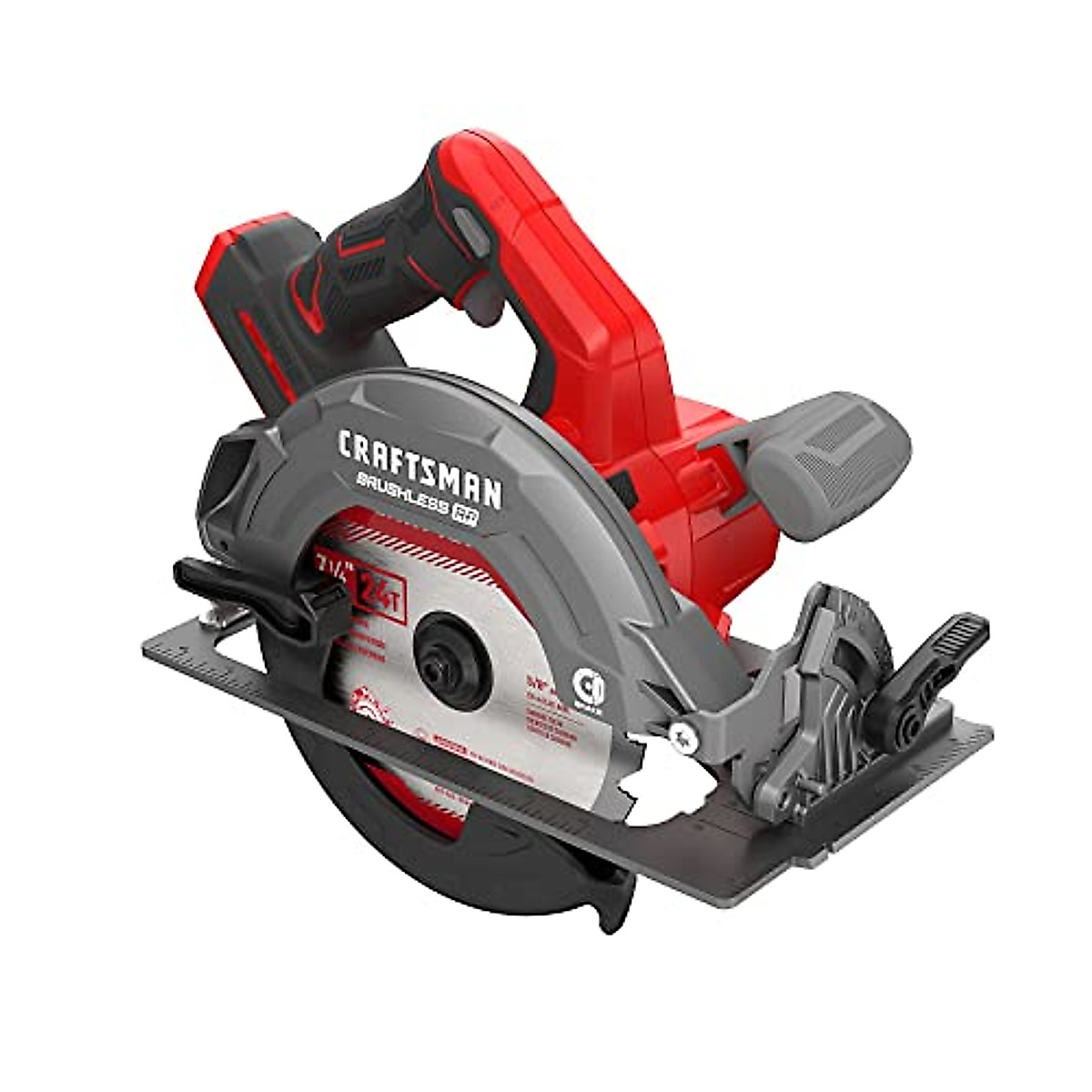 CRAFTSMAN V20 RP+ Cordless Brushless 7-1/4 in. Circular Saw, Tool Only (CMCS551B)