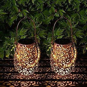 Adair Solar Powered Integrated Led Outdoor Lantern (Set of 2)