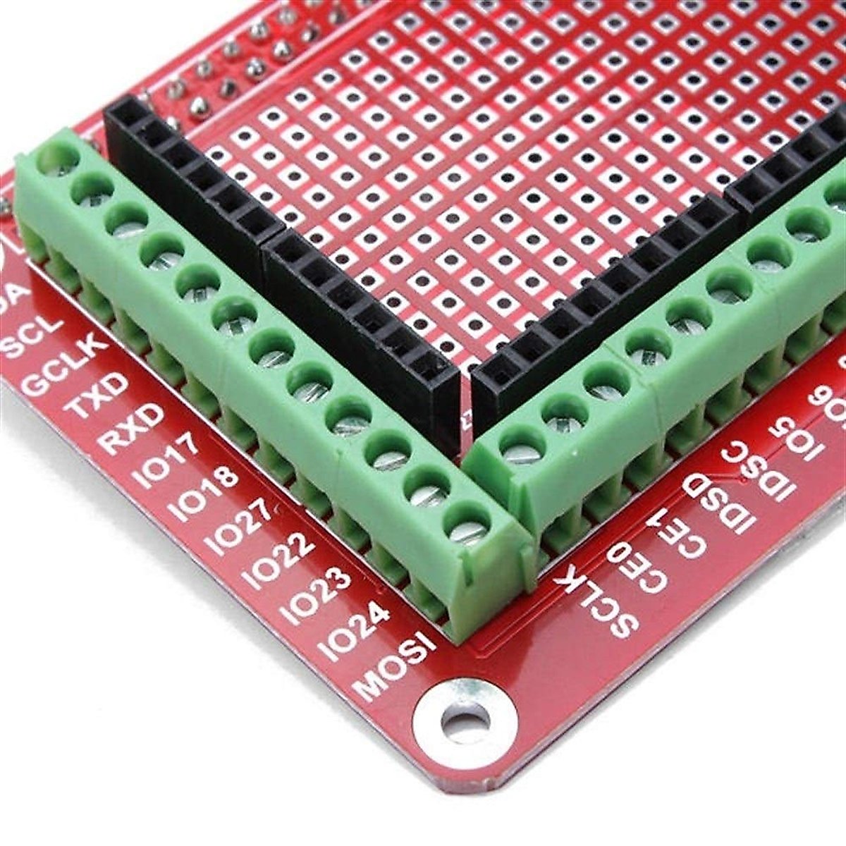 FAUUCHE JF-Xuan DIY kit Module 5pcs Prototyping Expansion Shield Board Fit Compatible with Raspberry Pi 2 Model B+ / B Display Accessories Circuit Boards