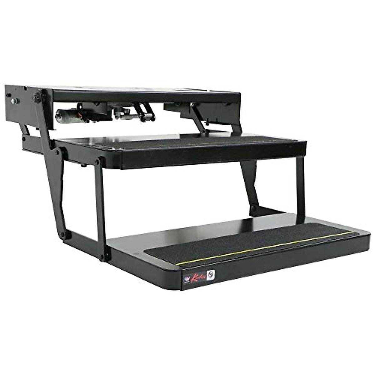 Kwikee 32 Series Electric Step Assembly with Logic Control Unit and Power Switch Kit for RVs and Travel Trailers