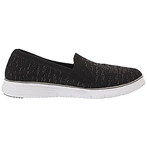 Propét Travel Fit Slip-On Black/Charcoal 9 X (2E)