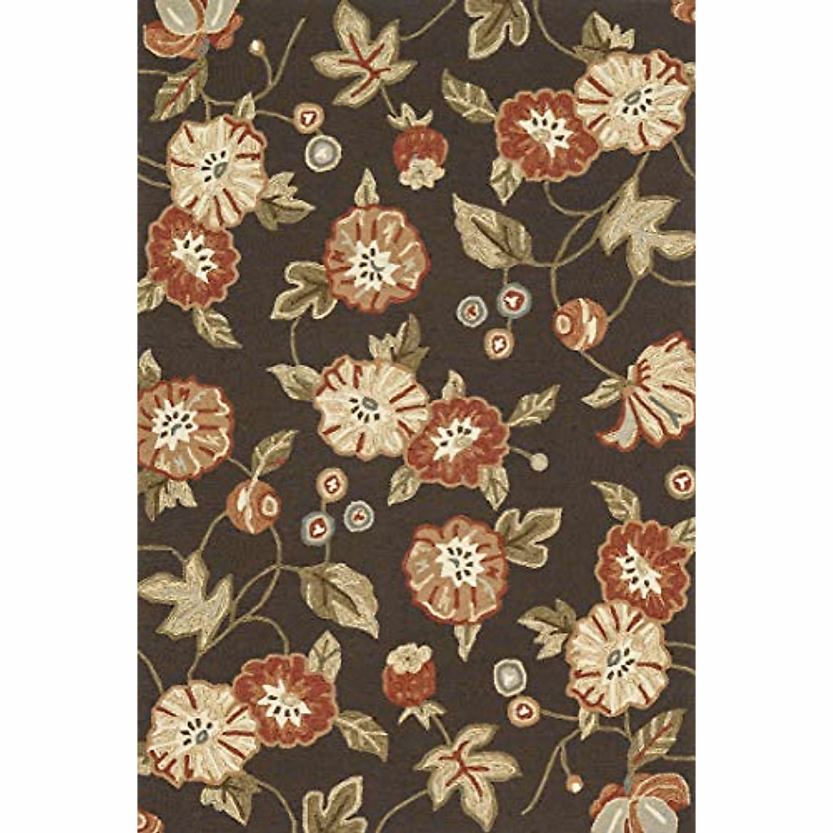 Loloi FRACFC-04CF003656 Francesca Area Rug, 3'-6" by 5'-6", Coffee