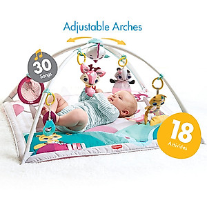 Gymini Deluxe Activity Gym Play Mat, Tiny Princess Tales