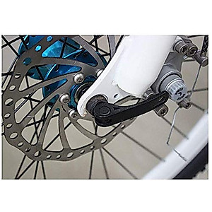 Free-fly MTB Quick Release Bicycle Skewer Set - Front and Rear Mountain Bike Quick Release Skewers - Multiple Color Options (Red)