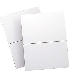 DigiOrange 200 Premium Self Adhesive White Blank Half Page Shipping Labels 8.5x5.5 for Laser Inkjet Printer