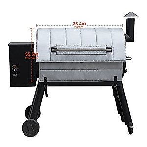 Stanbroil Grill Insulation Blanket for Traeger 34 Series, Traeger Pro 780 and Texas Grill - Maintain Better Temperature Control, Use Less Fuel and Pellet