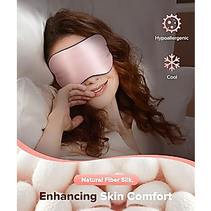LC-dolida Sleep Headphones,Sleep Mask Bluetooth Wireless Music Eye Mask, Sleeping Headphones for Side Sleepers Sleep Mask with Bluetooth Headphones Ultra-Thin Stereo Speakers Perfect for Sleeping