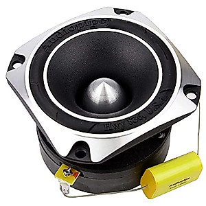 Audiopipe 1 Pair 350 Watts 1" Chrome Super Titanium Tweeter Heavy Duty Car Tweeters