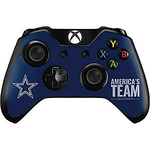 Skinit Decal Gaming Skin Compatible with Xbox One Controller - Officially Licensed NFL Dallas Cowboys Team Motto Design