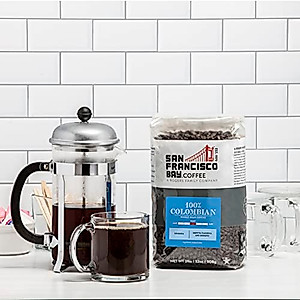 San Francisco Bay Whole Bean Coffee - 100% Colombian (2lb Bag), Medium Roast