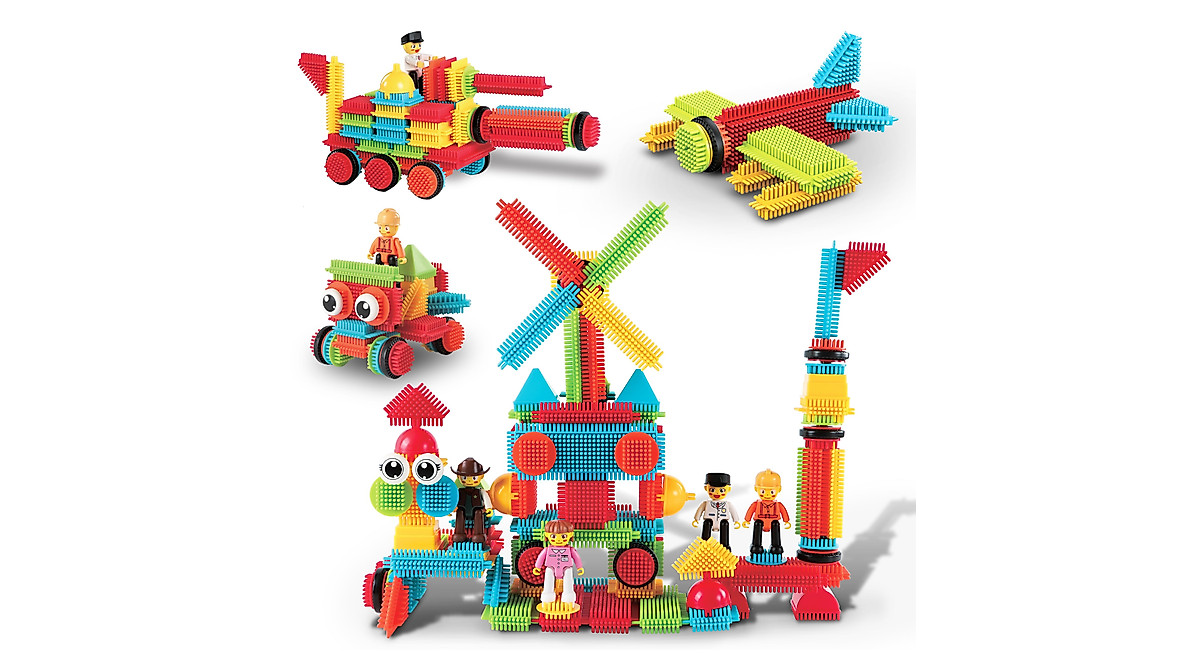 Picasso Toys 116pc Hedgehog Building Blocks Set
