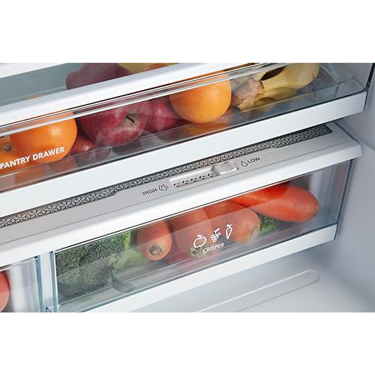 Kenmore 46-75515 Counter-Depth French Door Refrigerator/Freezer with Fingerprint-Resistant Stainless Steel, Ice Maker, Quiet and Energy Efficient Inverter Compressor, 36 Inch
