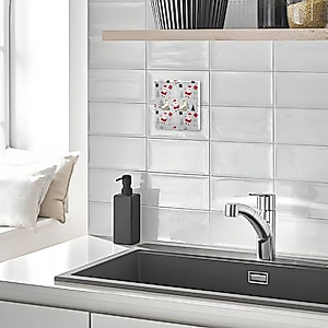 FJDENG Christmas Santa Claus Light Switch Cover,PC Decorative Double Toggle Switch Plate Covers Standard Size 1 Gang,4.56 x4.48 Inch