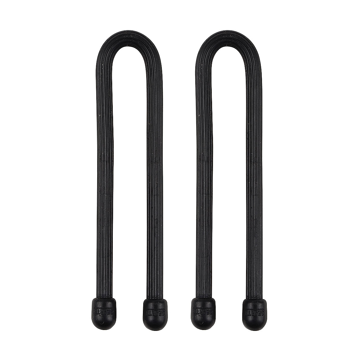 Nite Ize GT6-2PK-01 Original Gear Rubber Twist Tie, 2 Count (Pack of 1), Black