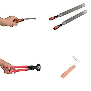 YANDEX Horse Farrier Tools, Horses Hoof Trimmers Tools, Equine Metal Shears Hoof Nipper Cutter Handle Knife Tools Suitable for Horses, Goats, Donkeys and Medium Large Animals.