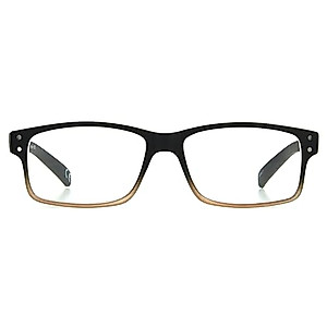 Foster Grant Thomson Reading Glasses, Brown/Transparent, 59 mm