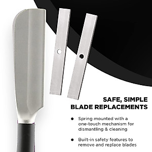 Feather Artist Club Black SS Straight Razor