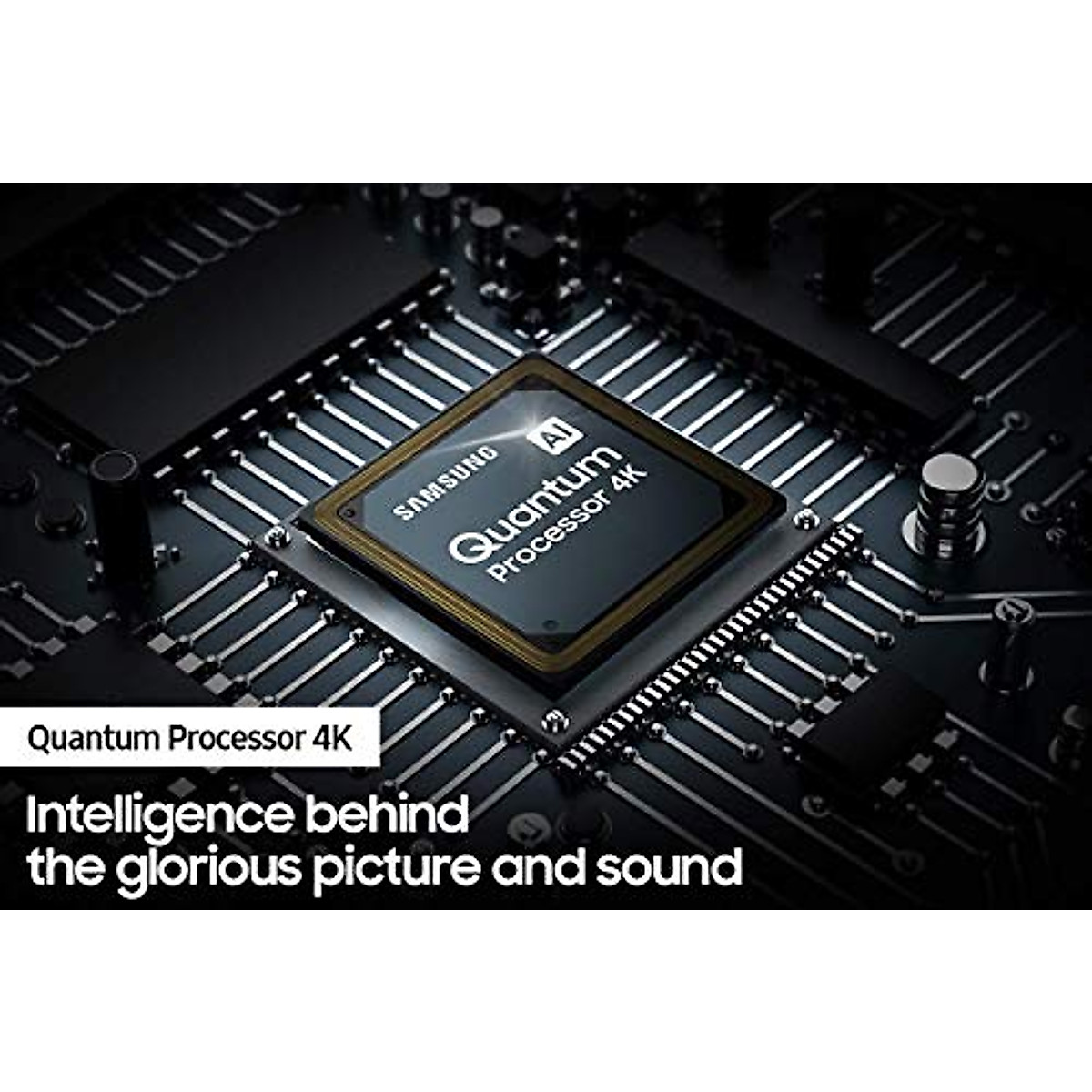 SAMSUNG QN65Q70AA 65" Class UHD High Dynamic Range QLED 4K Smart TV with a Walts TV Medium Full Motion Mount for 32"-65" Compatible TV's and a Walts HDTV Screen Cleaner Kit (2021)