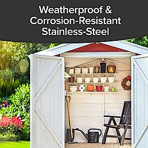 RUBY Monkey Magnets AS-SEEN-ON-TV, Cabinet and Drawer Magnet Sets, Fast and Easy Installation, Just Peel & Stick, Slim Design Fits Virtually Anywhere, 8 Sets