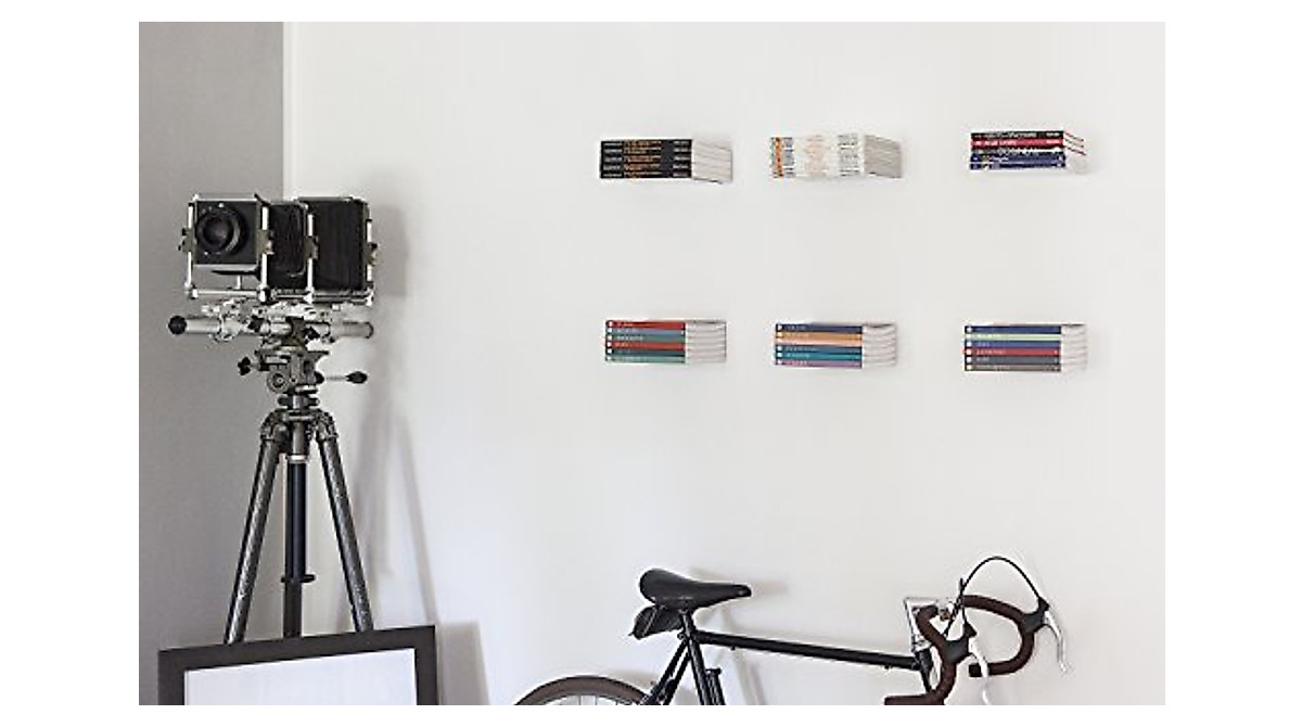 SedieDesign Invisibilia Floating Bookshelf – Minimalist Wall Display
