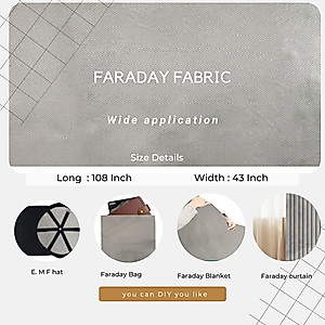 Blocroche Faraday Fabric Faraday Cloth- 3yard,43"X108"