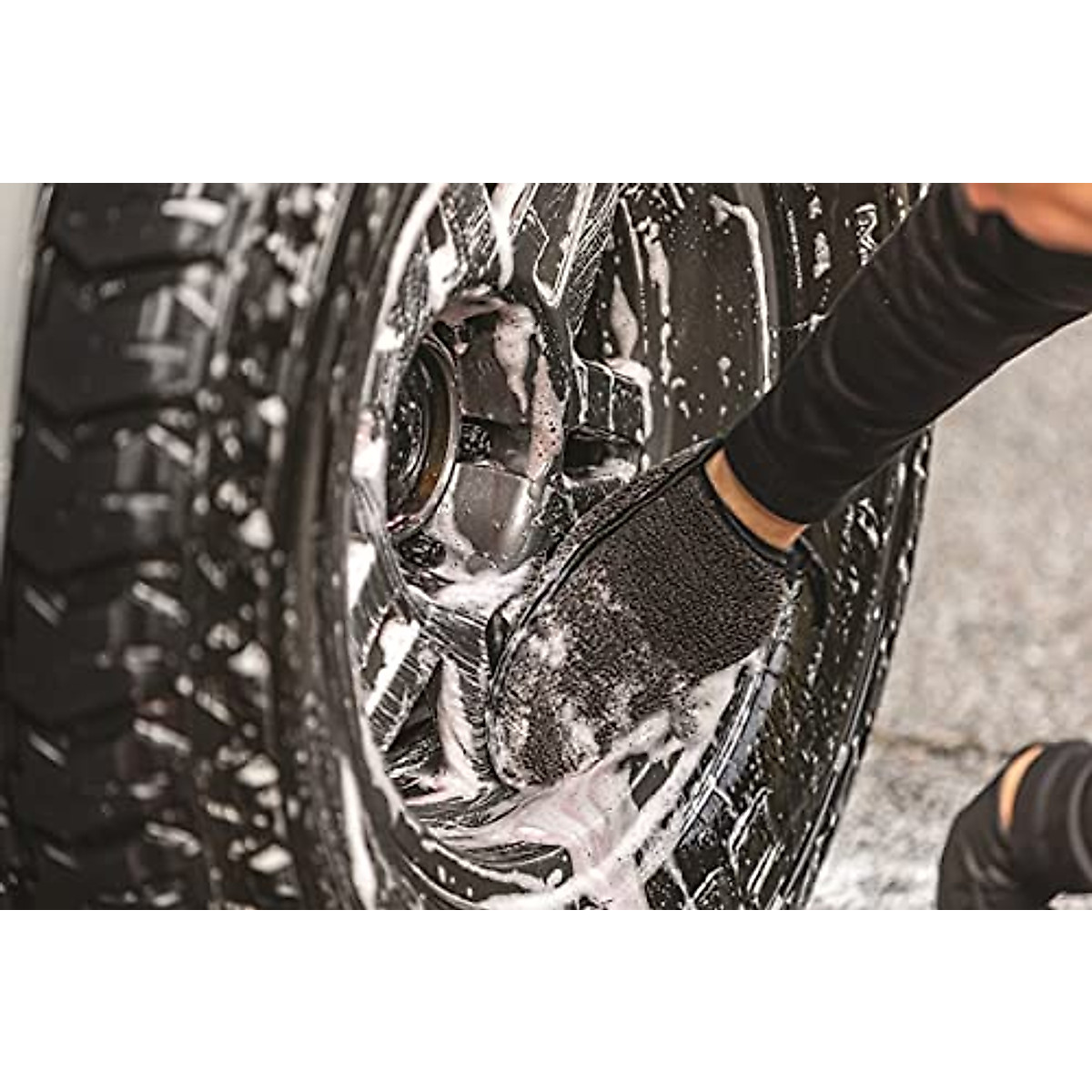 Griot's Garage 11820 Microfiber Wheel Wash Mitts (Set of 2)