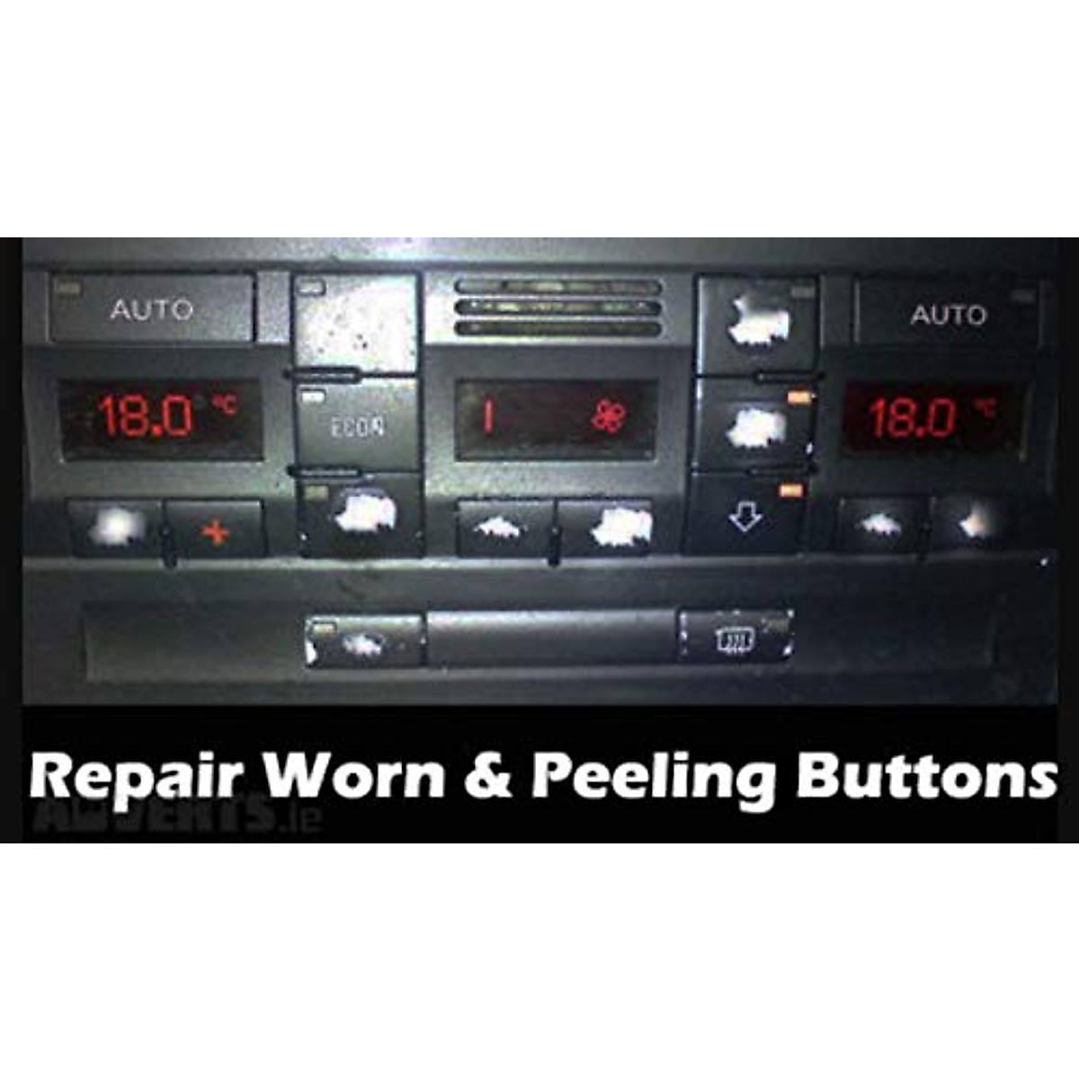 Decal USA Brand FITS Audi A6 AC Button Repair Overlays Audi A6 Climate Control Decals 98-06