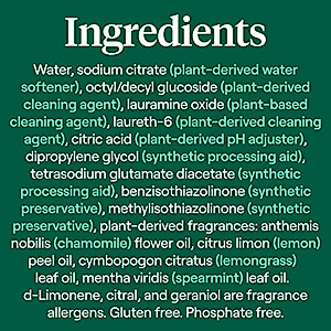 Seventh Generation Multi Surface Cleaner Concentrate Lemon Chamomile scent 2 Pack Multi Purpose Cleaner Floor Cleaner 23.1 oz