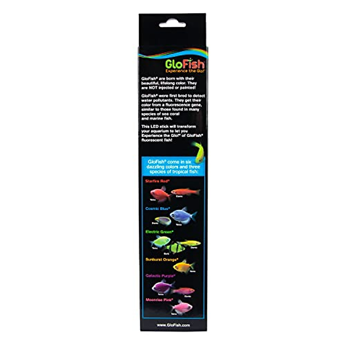 GloFish Blue LED Aquarium Light 12 Inches, Fits Framed Aquariums Up To 20 Gallons