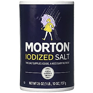 Morton, Iodized Salt, 737 Grams(gm)