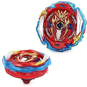 B-173 Infinite Achilles 1-Piece Sparking Launcher, Bey Battle Burst Battling Tops with Launchers Set, Burst quadrive Gyros for Boys Kids Birthday Party Idea Gift